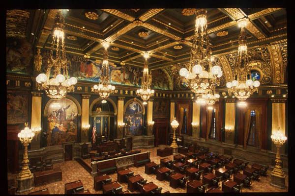 Locations Hub - Pennsylvania State Capitol Senate Chamber
