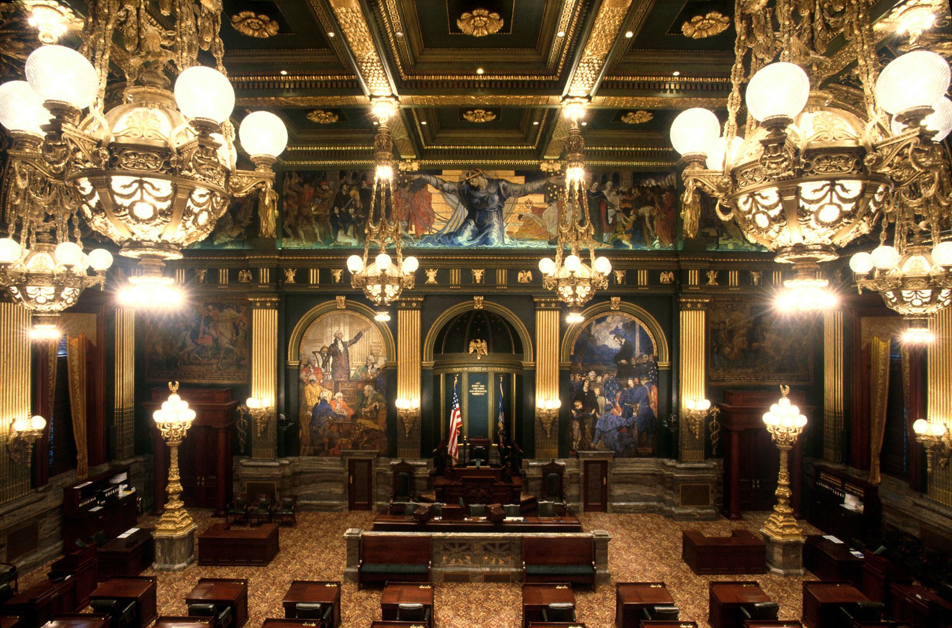 Locations Hub - Pennsylvania State Capitol Senate Chamber